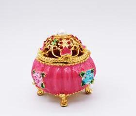 Enamel Color Jewelry Box Diamond Factory Direct European Style Palace ...