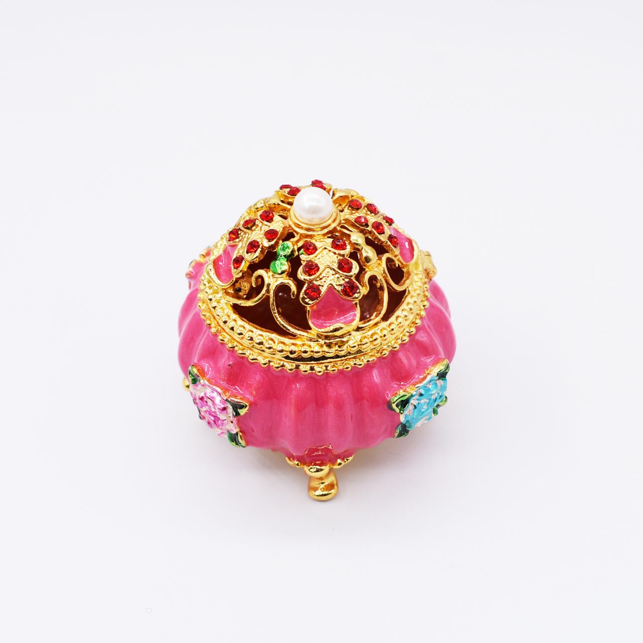 Enamel Color Jewelry Box Diamond Factory Direct European Style Palace ...